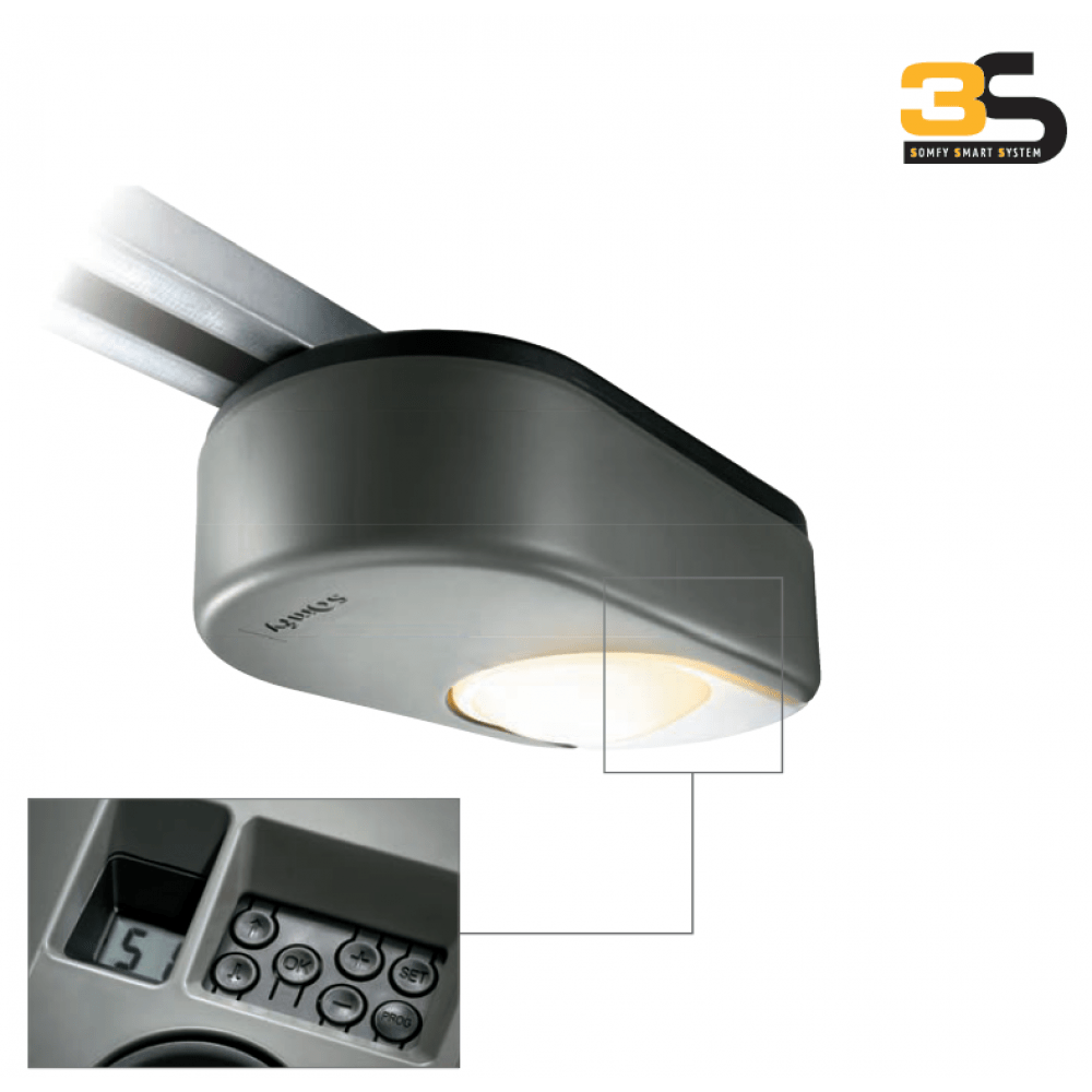 Somfy Dexxo Pro 800 3S IO + Connexoon Seksiyonel Garaj Kapısı Motoru ...