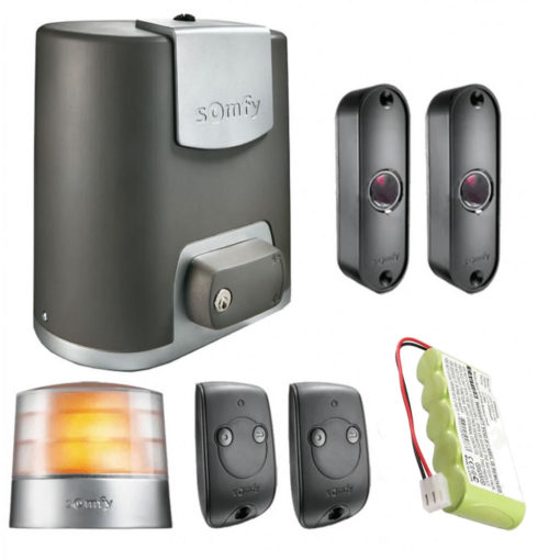 Somfy Elixo 500 3S RTS Comfort Pack Yana Kayar Kapı Motoru | Asroyal ...