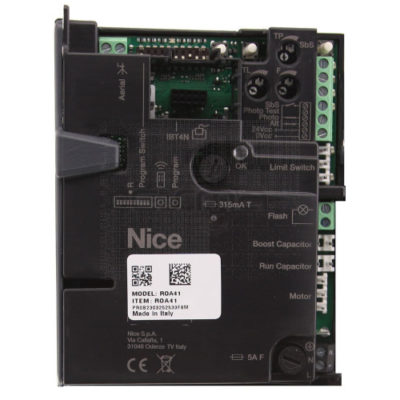 Nice ROA41 – Robo 600 uyumlu kontrol kartı | Asroyal Yapı Otomasyon ...